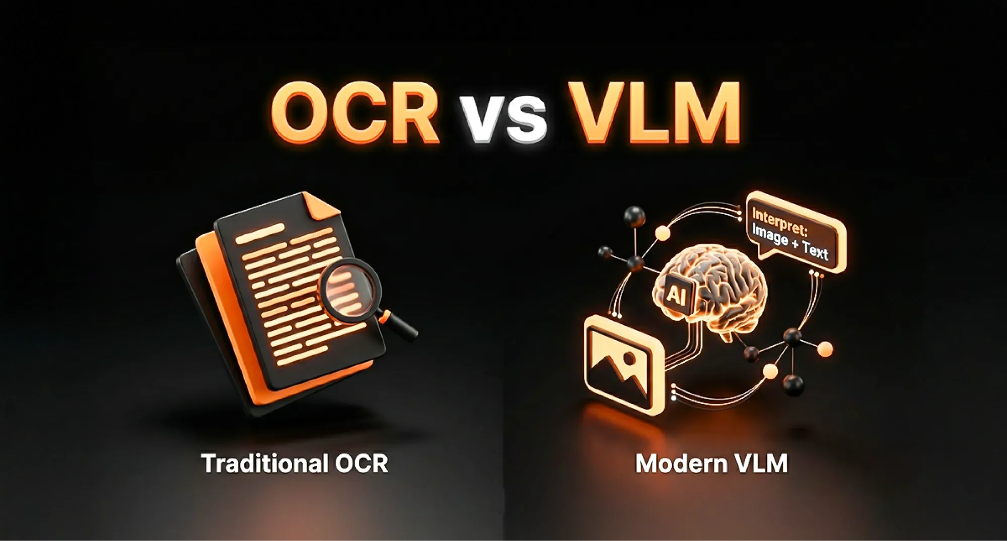 OCR vs VLM (Vision Language Models): Key Comparison